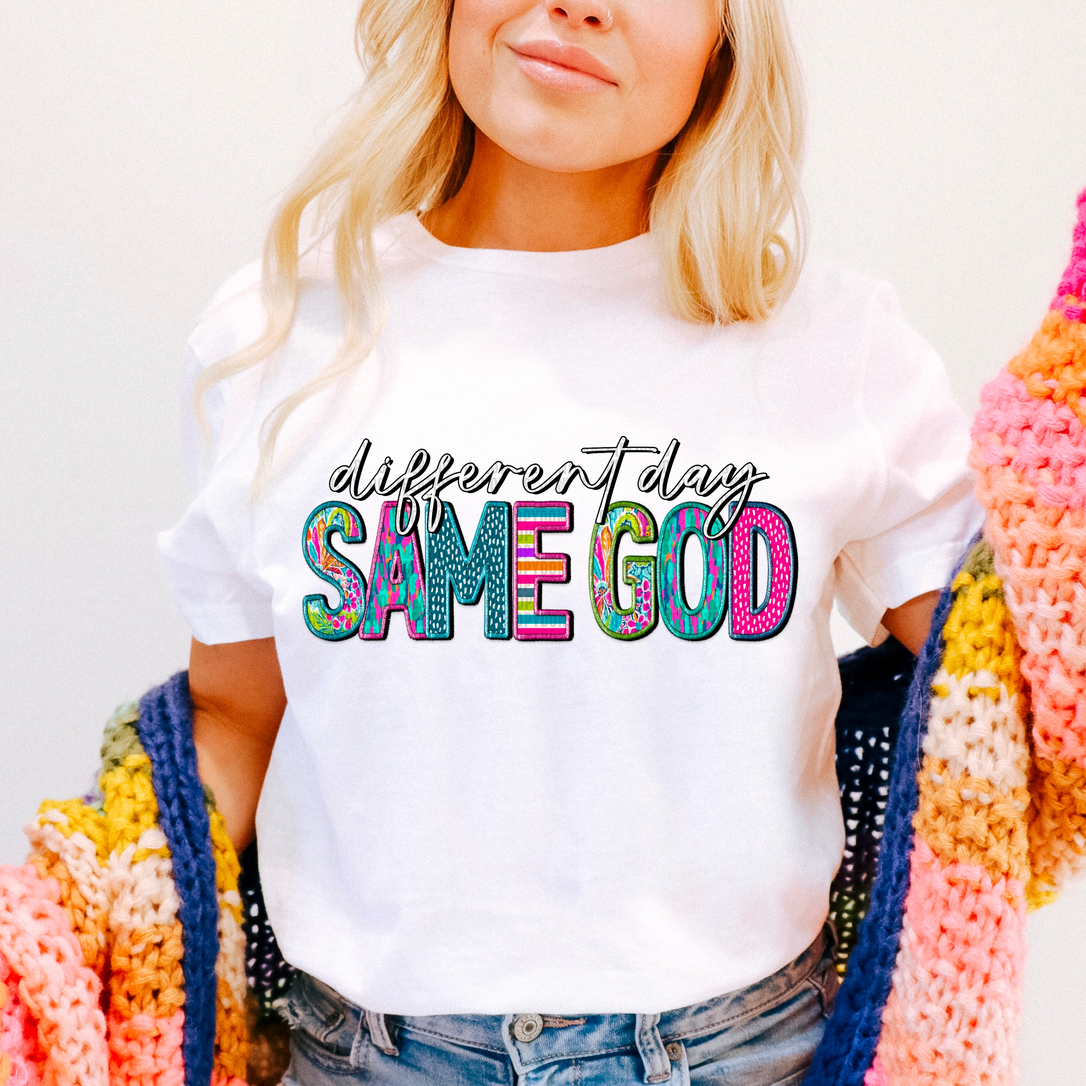 Different Day Same God Ready to Press Transfer – CCMbyCrystal