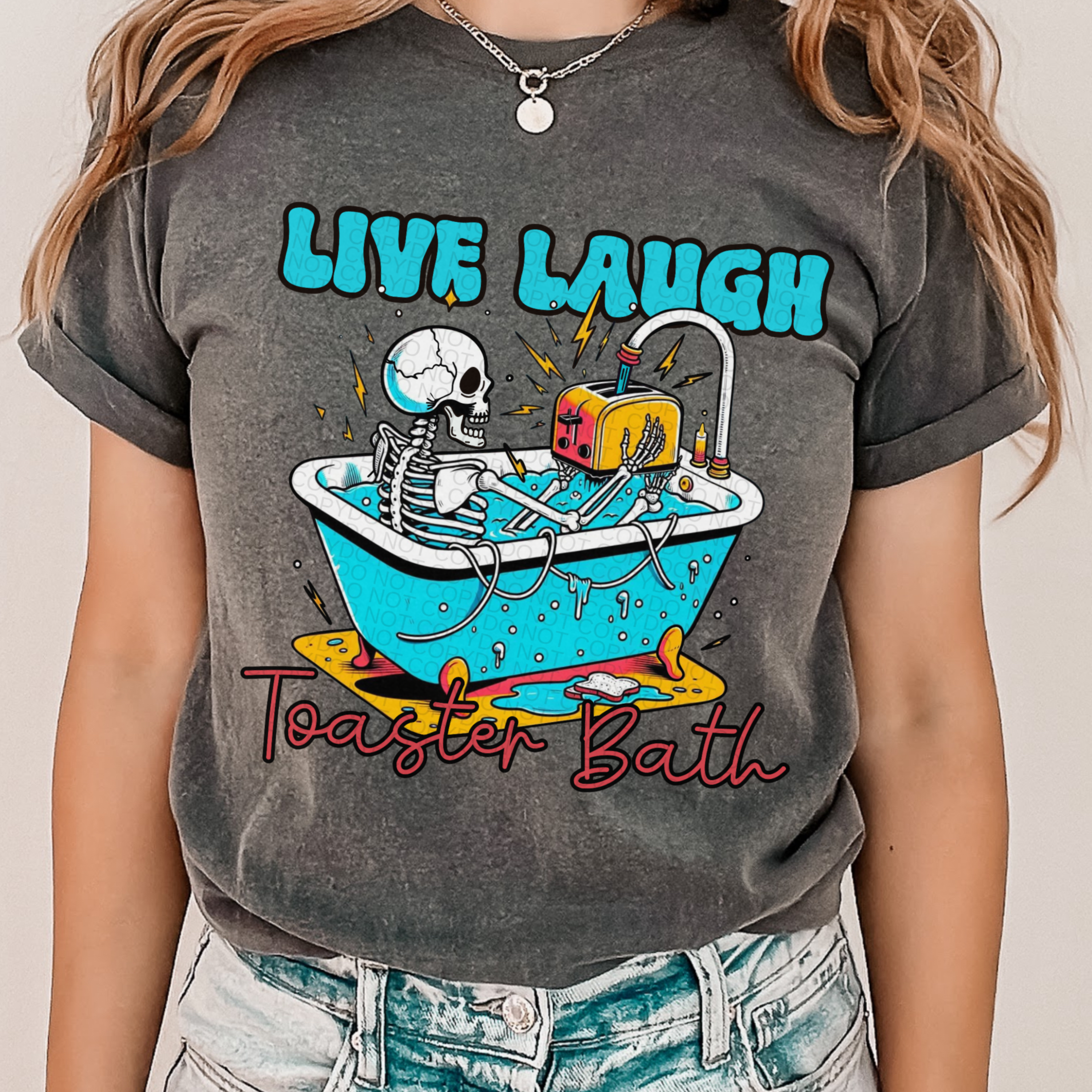 Live Laugh Toaster Bath Ready to Press Transfer – CCMbyCrystal