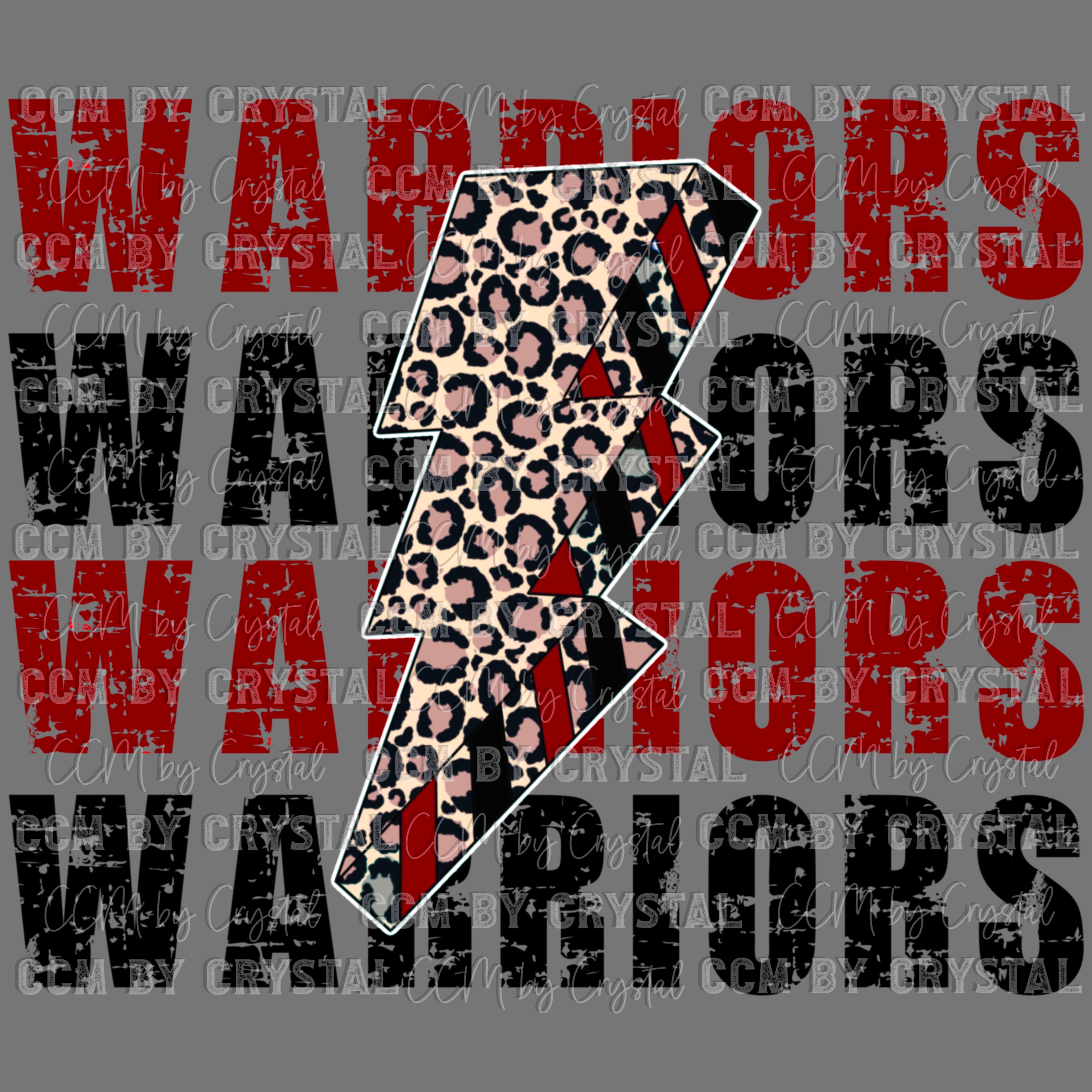 Warriors Mascot Ready to Press Transfer DTF Transfer Sublimation Trans ...