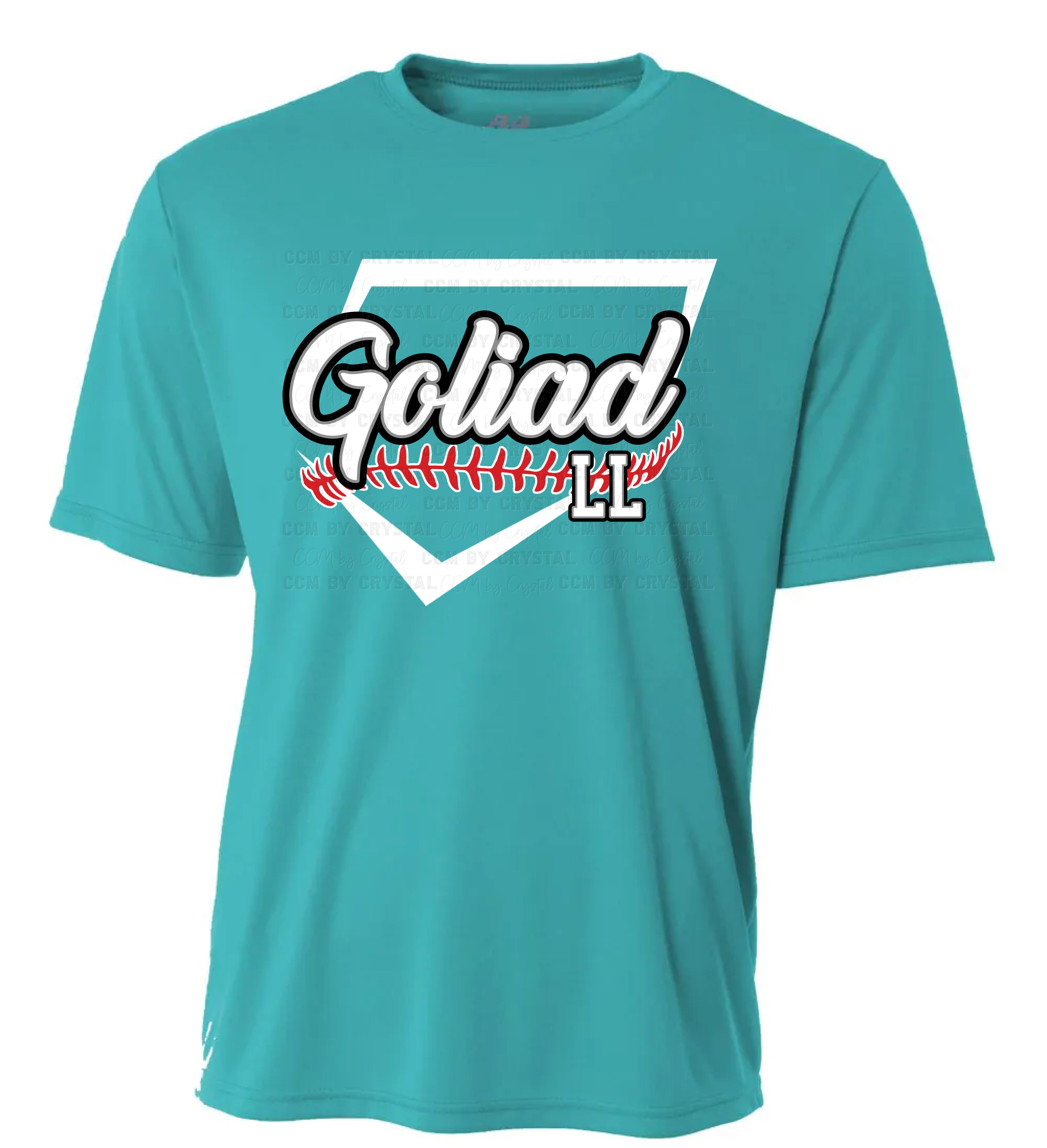Goliad Little League Teal with Black Logo Tball and Minor Girls ...
