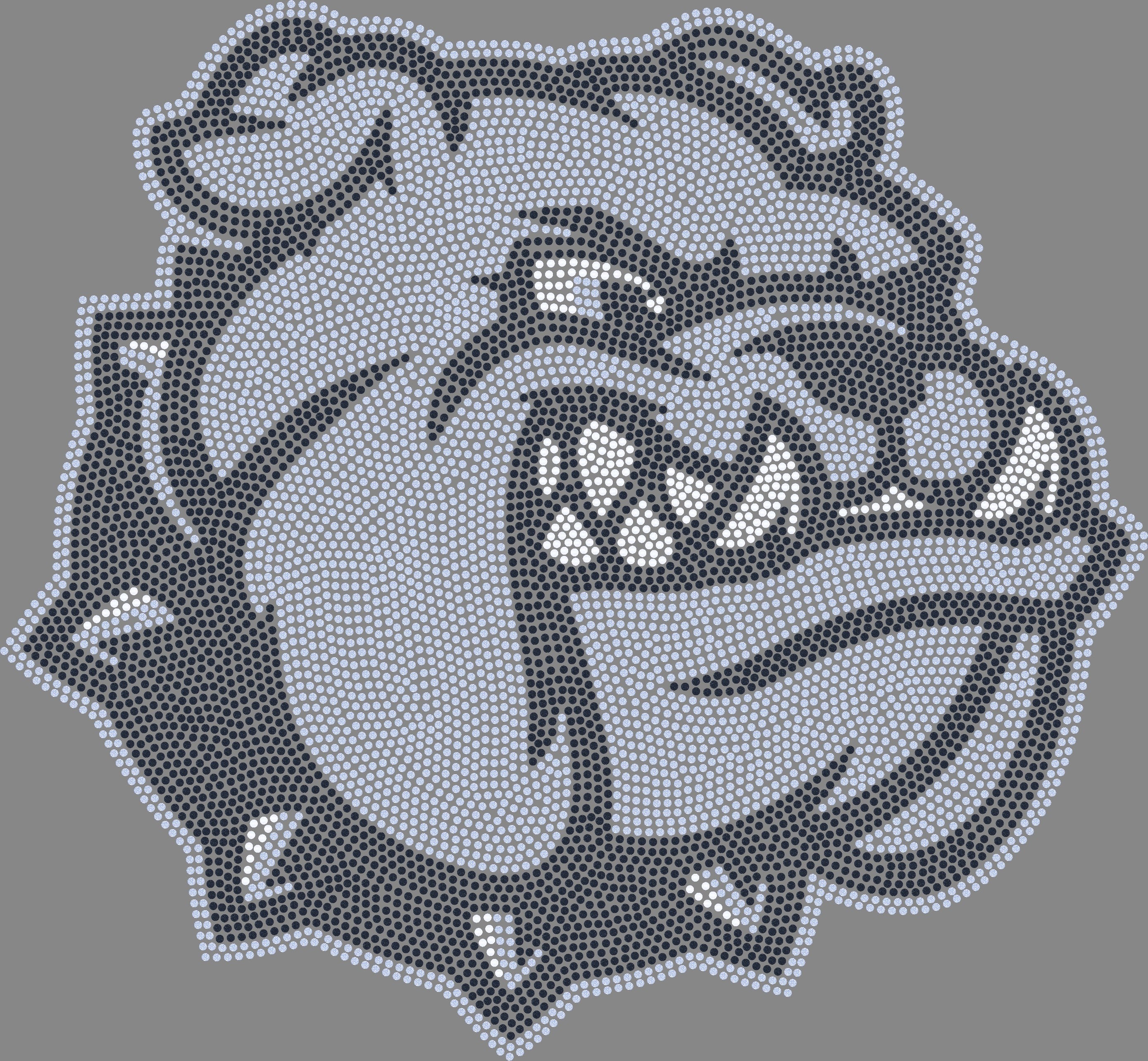 Bulldog Face Approximately 11" wide Spangle Transfer – CCMbyCrystal
