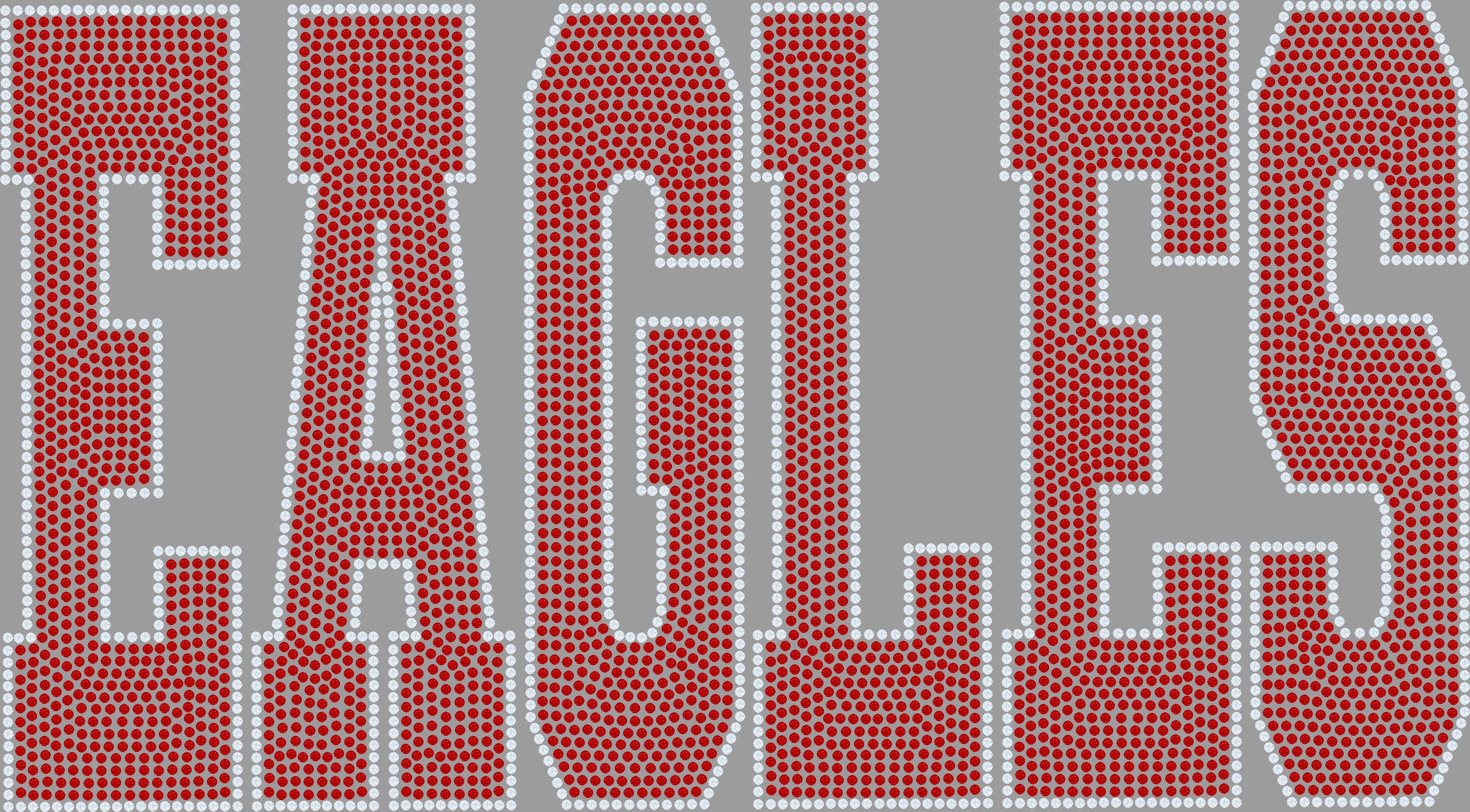 Eagles 2-Color Approximately 11