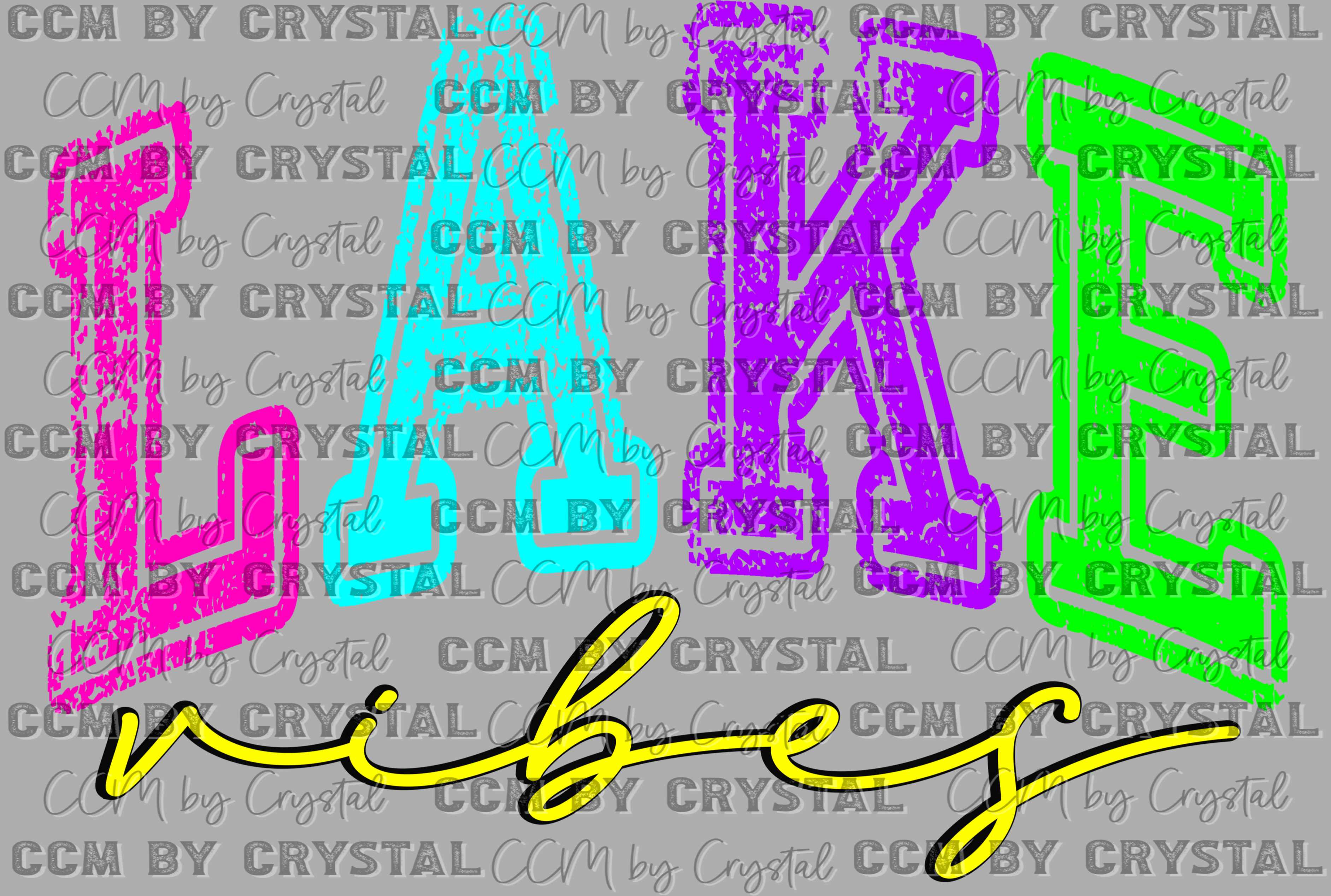Lake Vibes Summertime Ready to Press Transfer – CCMbyCrystal