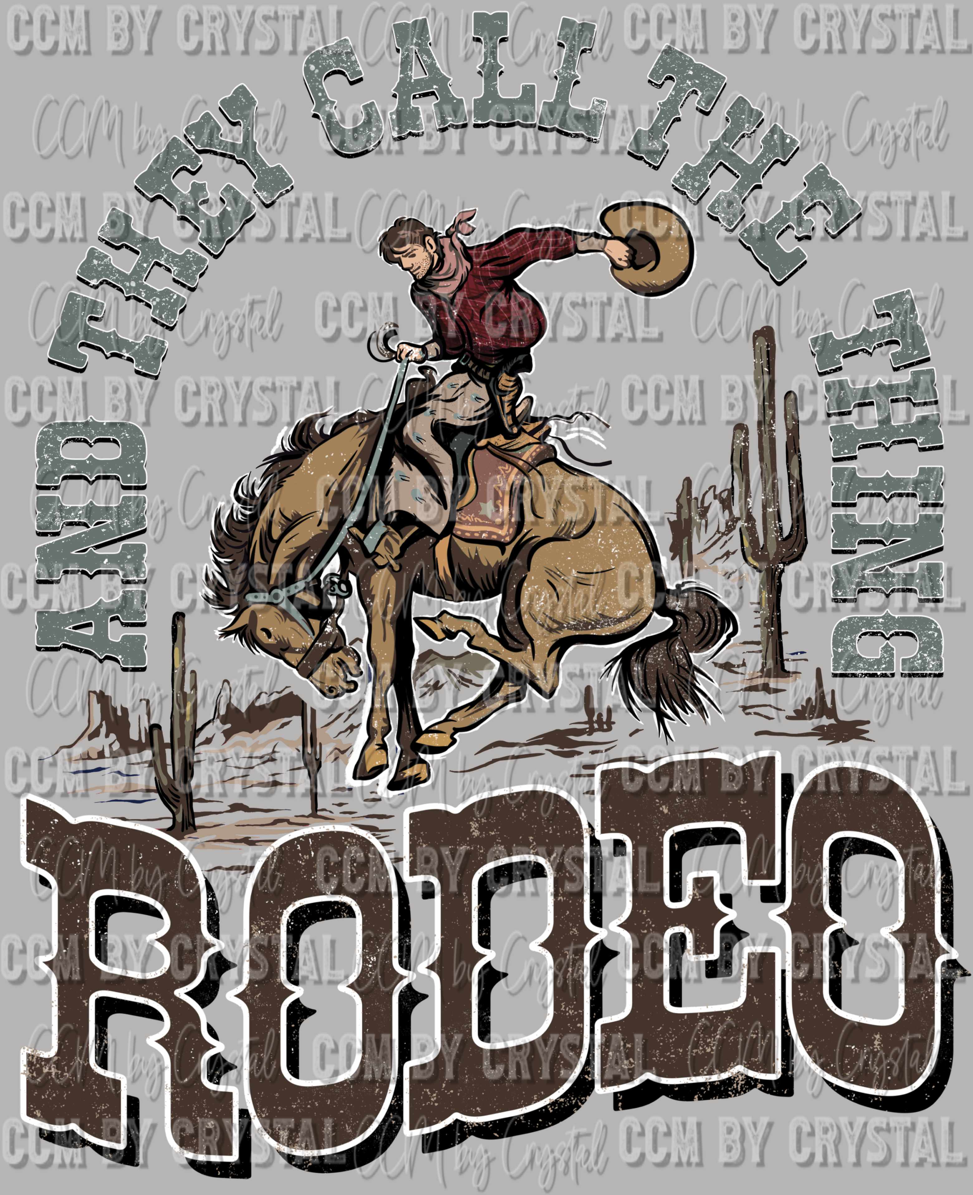 Rodeo Ready to Press Transfer DTF Transfer Sublimation Transfer ...