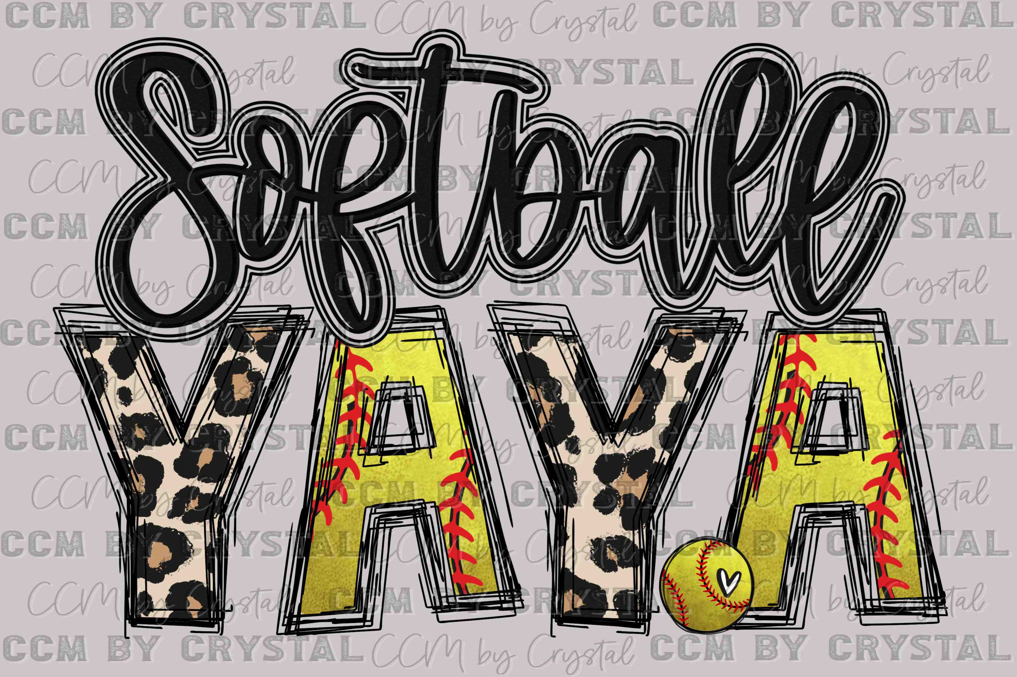 Softball YaYa Ready to Press Transfer – CCMbyCrystal