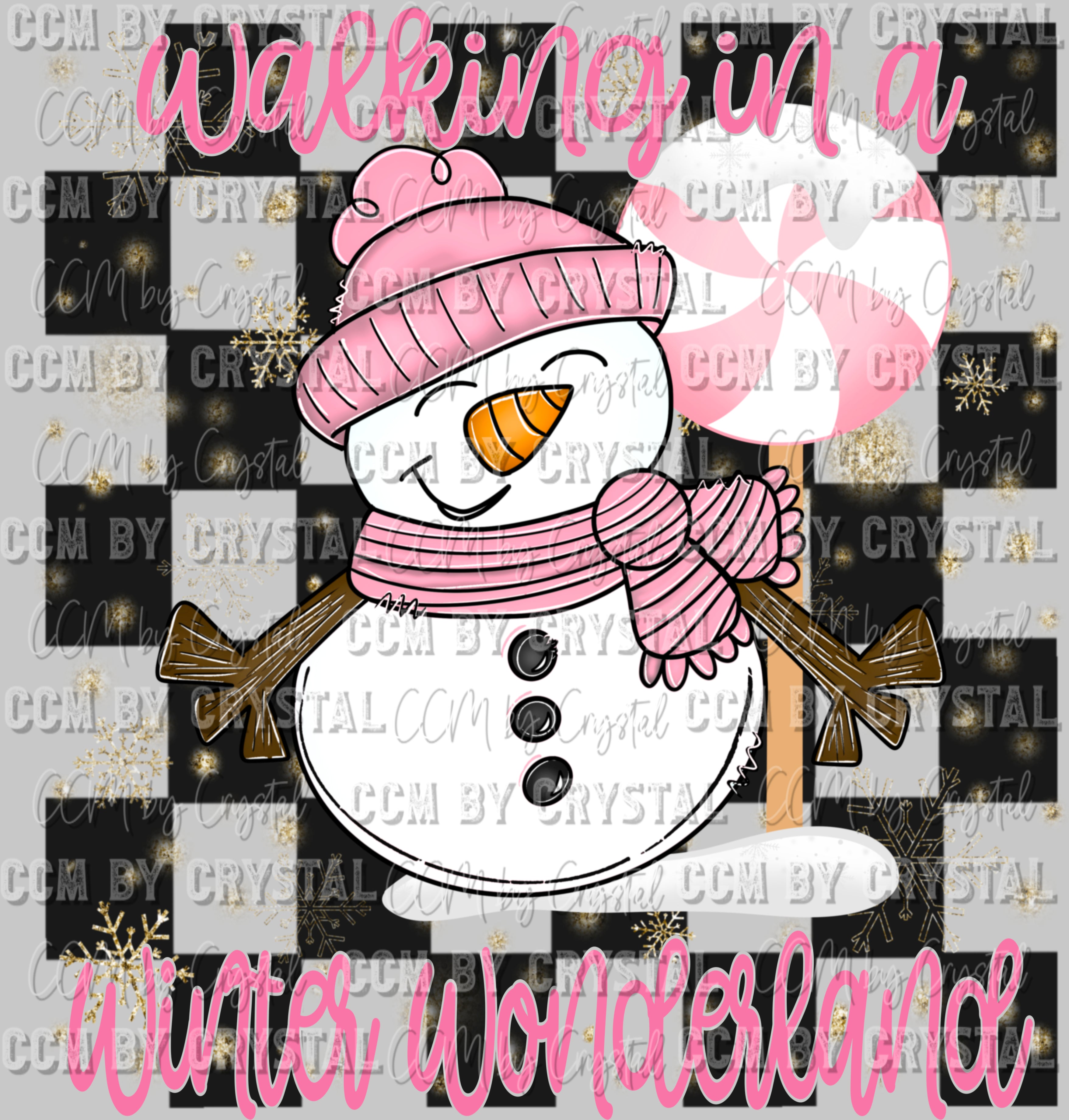 Winter Wonderland Ready to Press DTF Transfer Sublimation Transfer ...